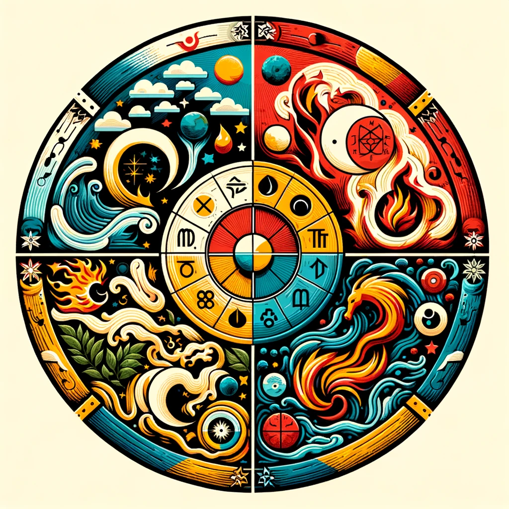 Signos do Zodíaco e Seus Elementos
